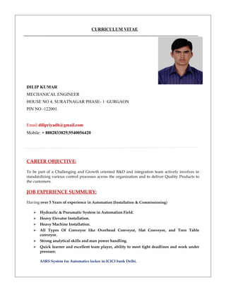 Resume | DOC | Civil Engineering Industry | Industries