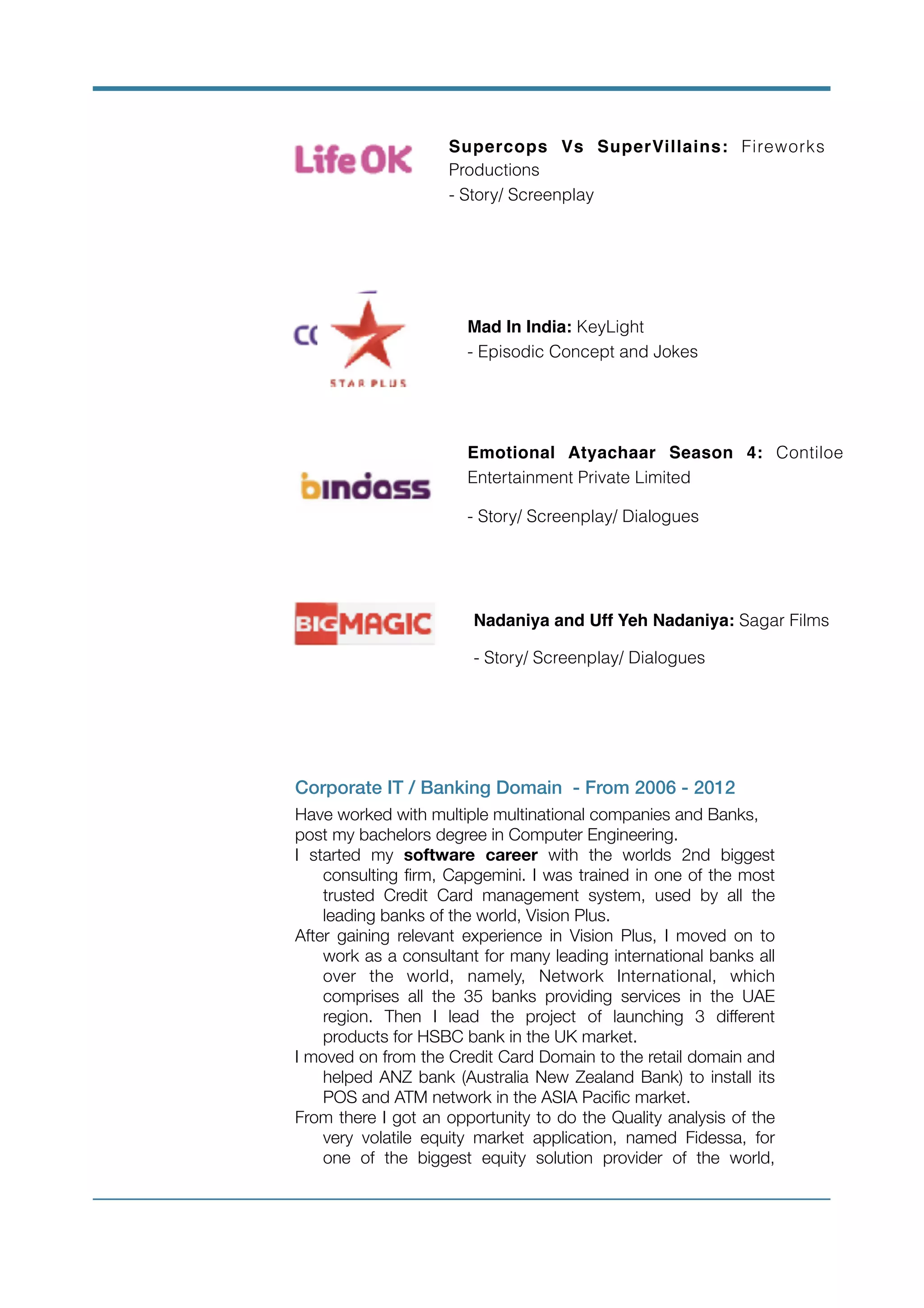 Gopal Kulkarni - CV | PDF | Business | Business and Finance