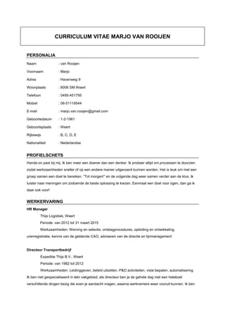 cv.marjo | PDF