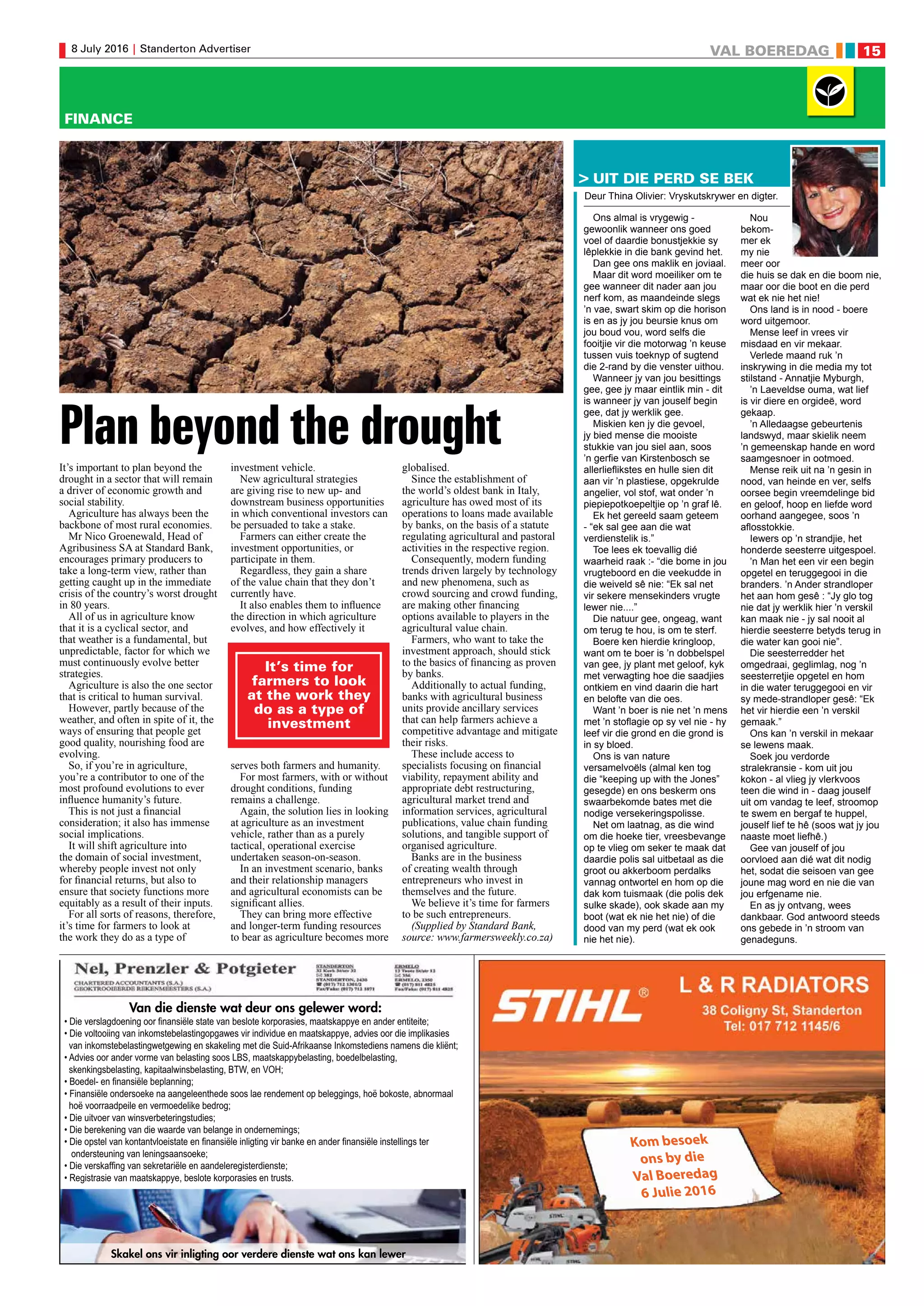 Standerton Advertiser redesign | PDF