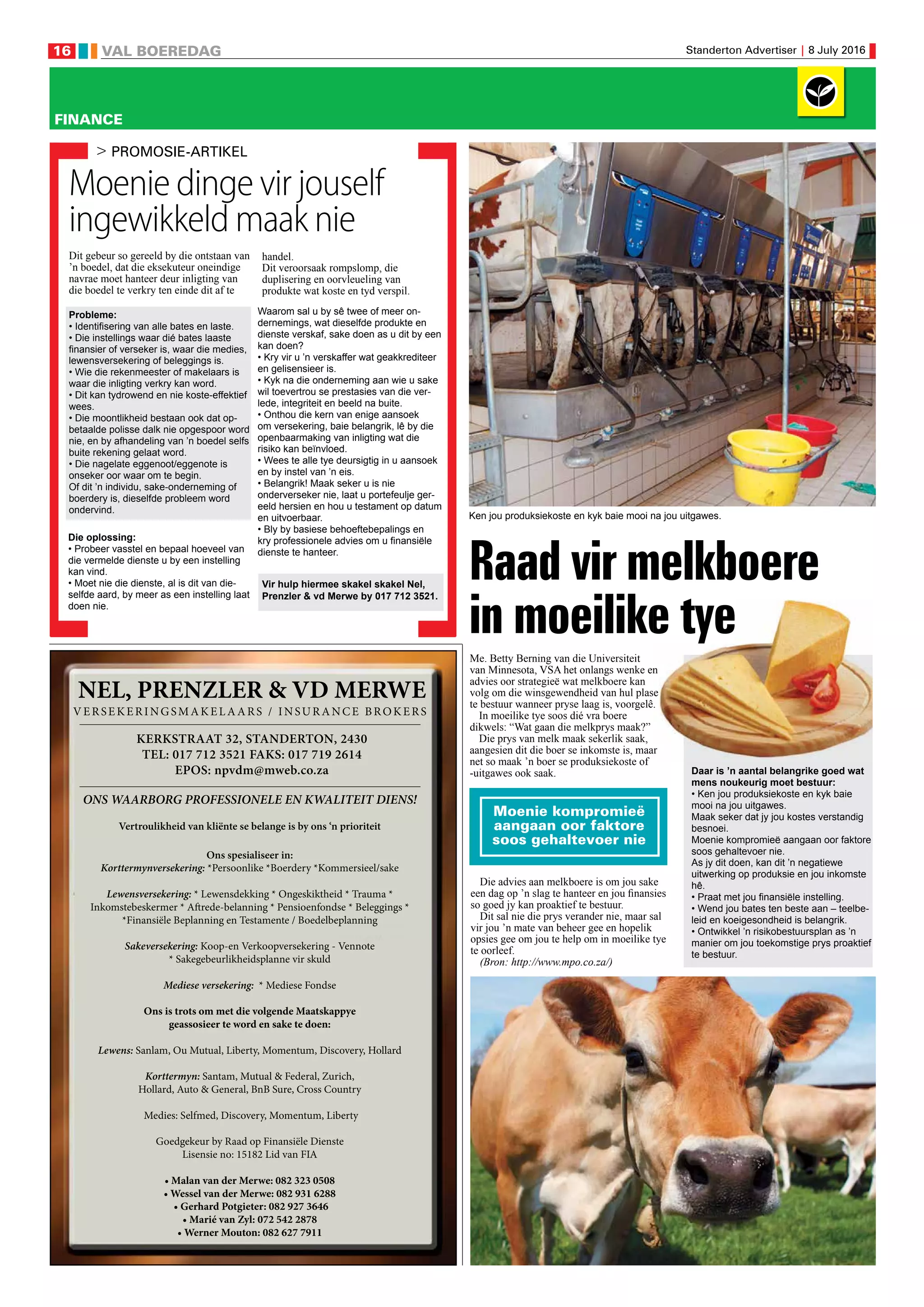 Standerton Advertiser redesign | PDF