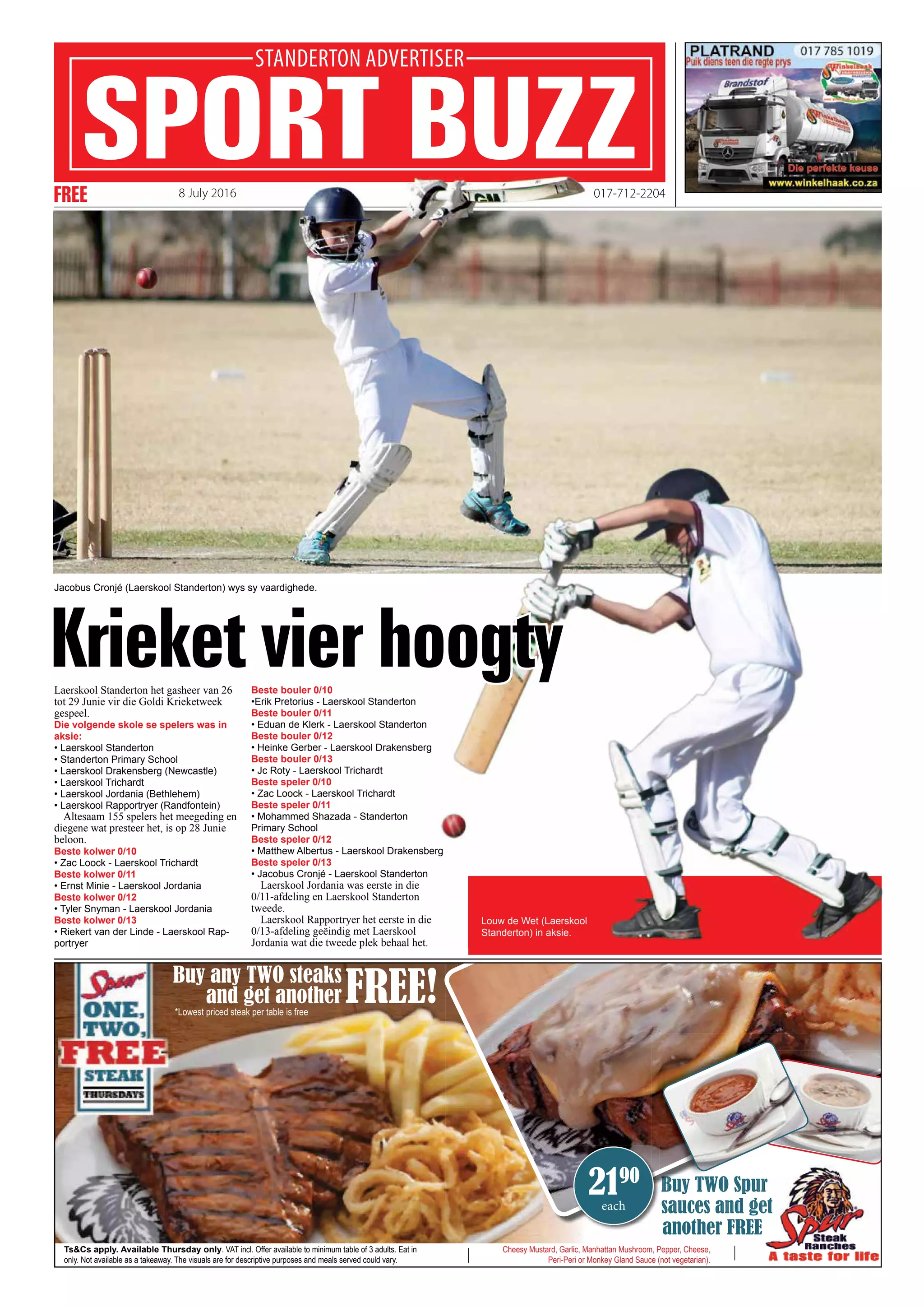 Standerton Advertiser redesign | PDF
