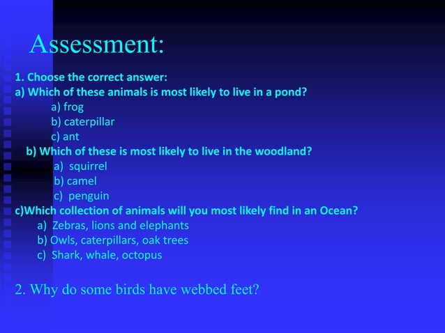 Habitat living organisms grade 3 adaptations.ppt