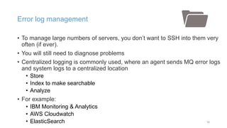 Interconnect 2017: 6885 Deploying IBM MQ in the cloud | PPT