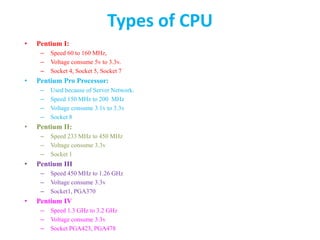 Processor | PPTX | Desktops | Computing