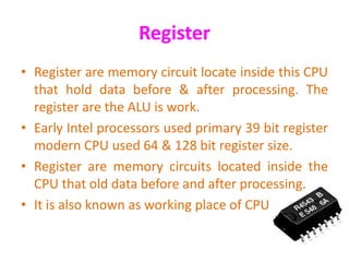Processor | PPTX | Desktops | Computing