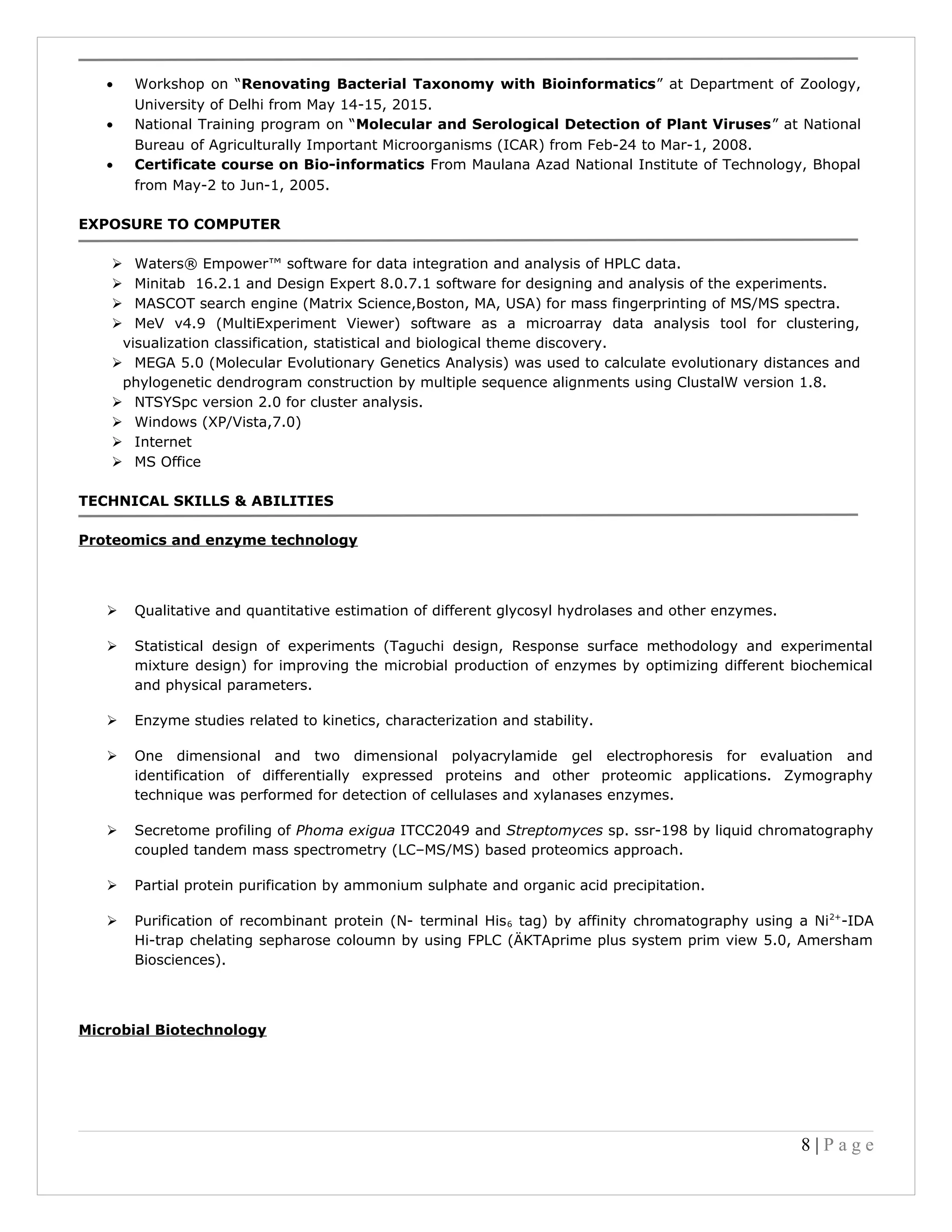 Rameshwar Tiwari CV (2) | PDF