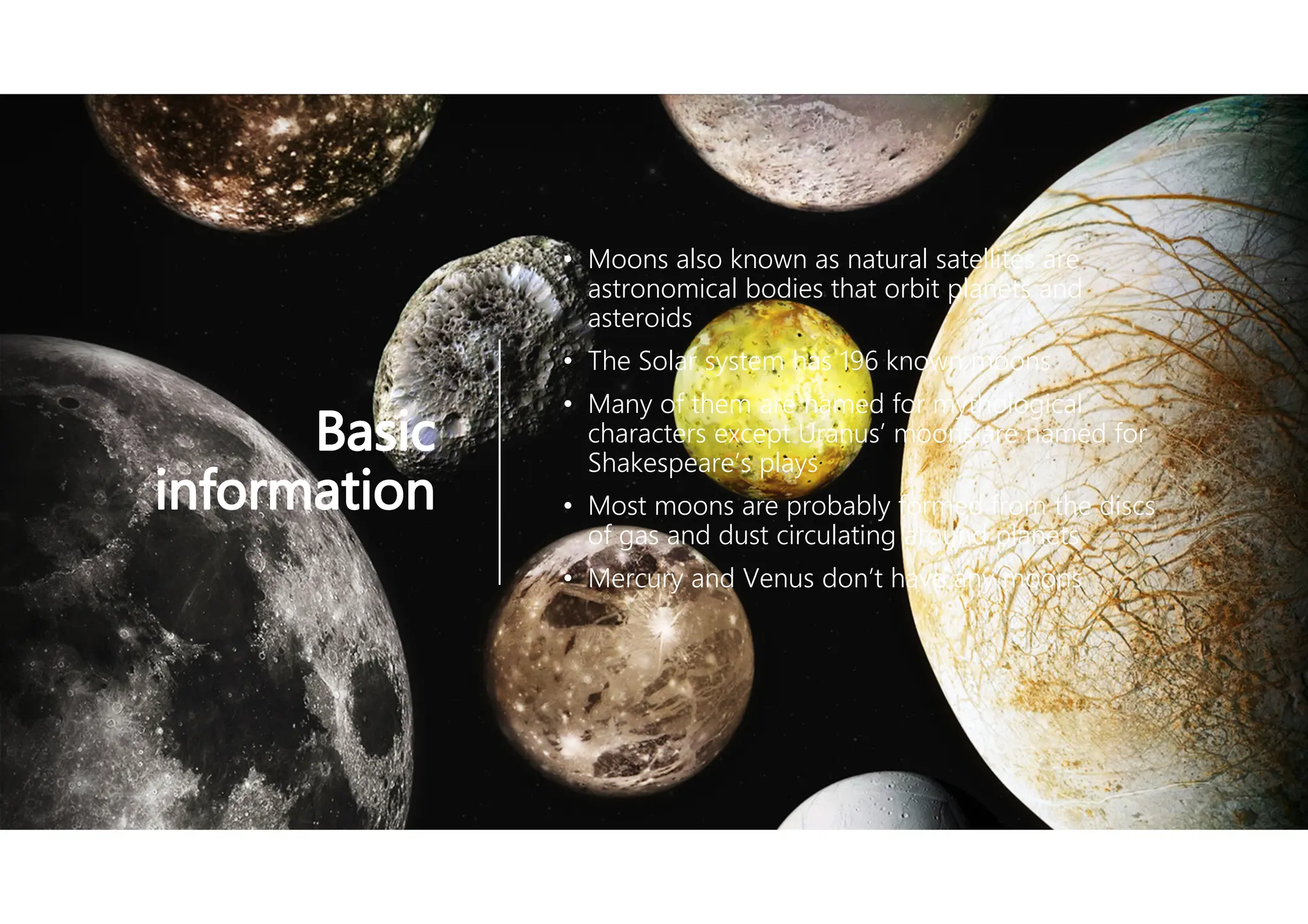 Moons of Solar System | PDF | Geography | Science