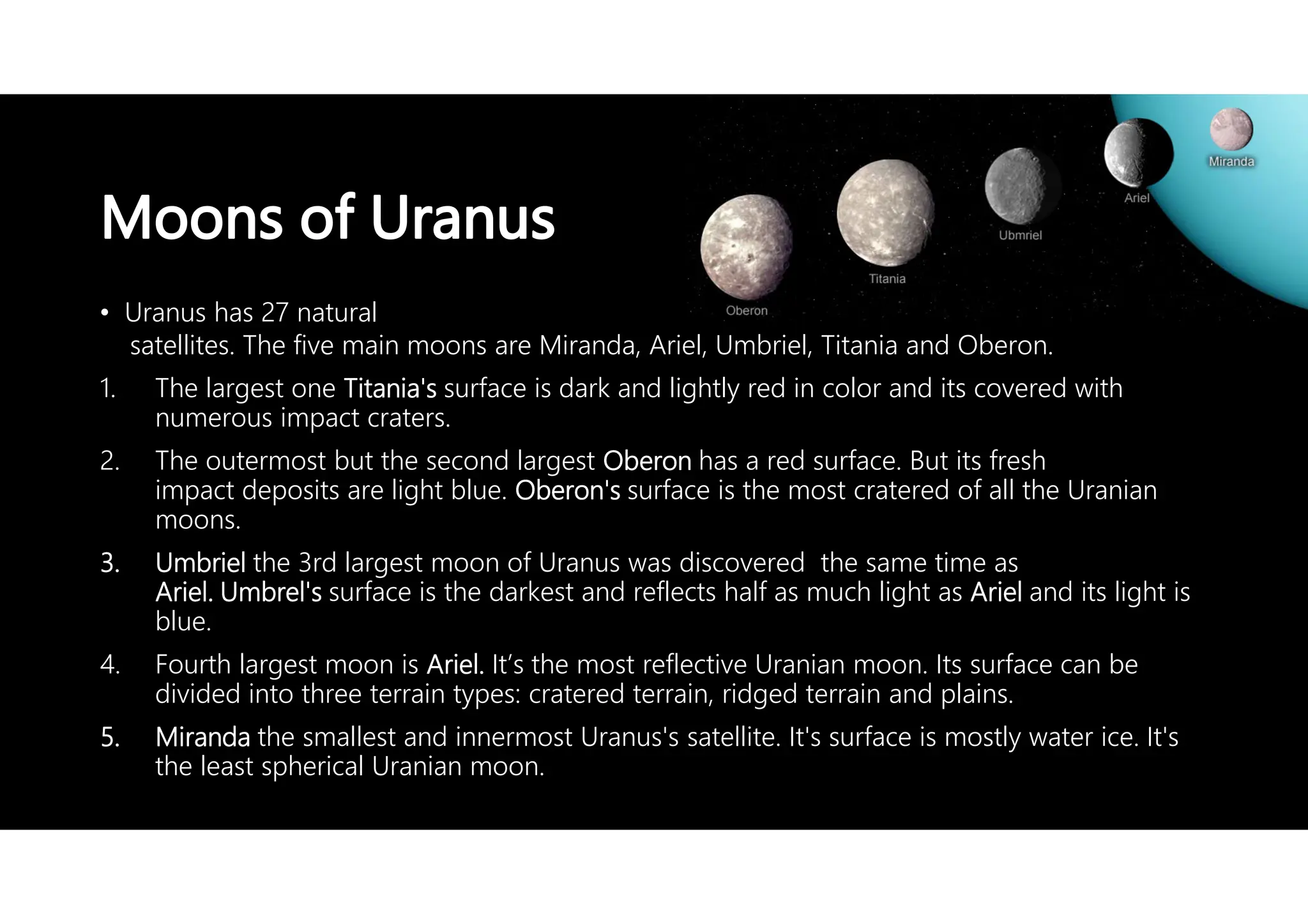Moons of Solar System | PDF
