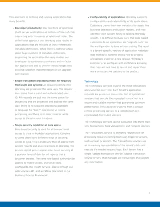 whitepaper_workday_technology_platform_devt_process | PDF | Databases | Computer Software and ...