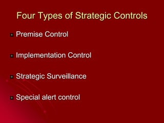 6895776-Strategic-Evaluation-and-Control.ppt | Business Administration ...