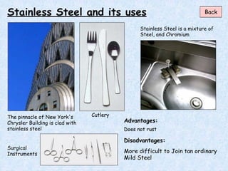 Metals Presentation Study Guide | PPT