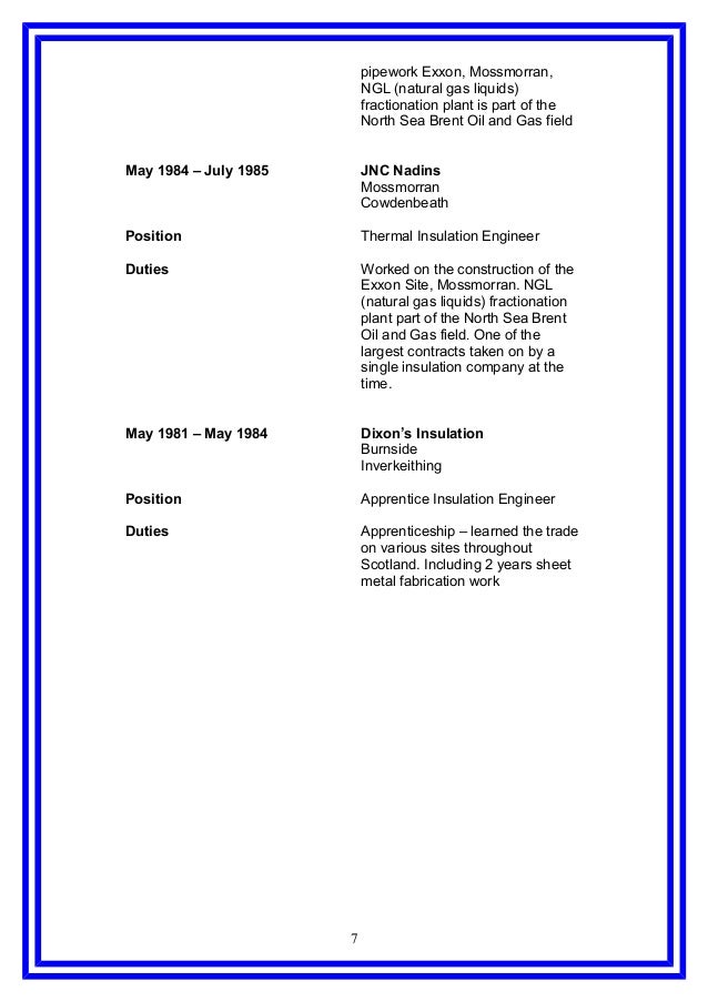 Paul Watling Resume
