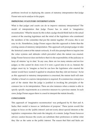 On Statutory Interpretation | PDF
