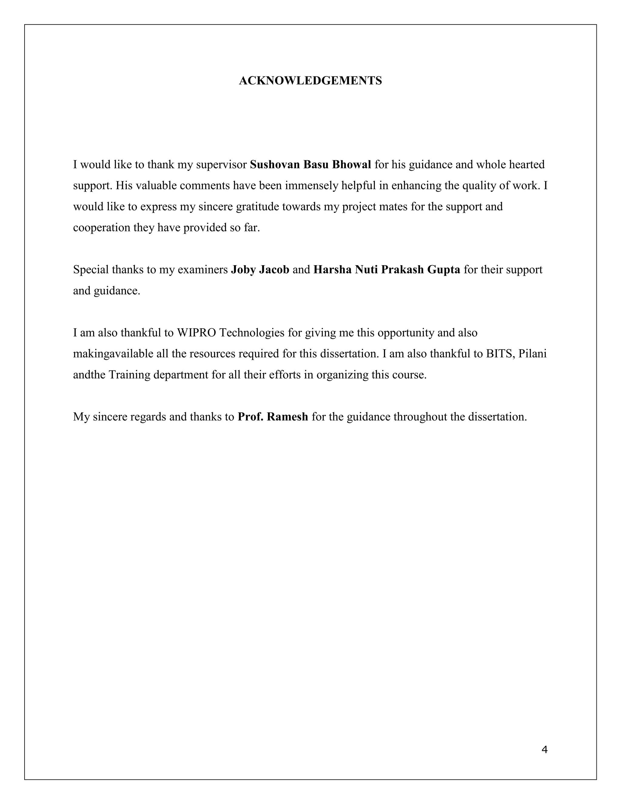 BITS MS- Dissertation Final Report | PDF