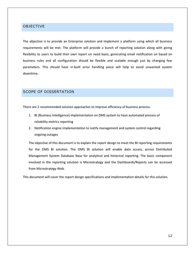 BITS MS- Dissertation Final Report | PDF