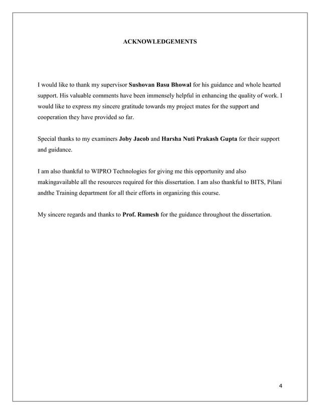 BITS MS- Dissertation Final Report | PDF