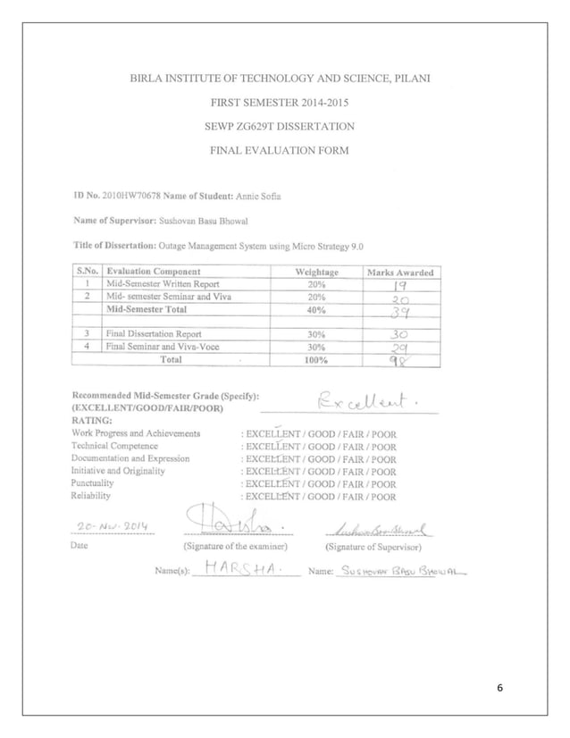 BITS MS- Dissertation Final Report | PDF