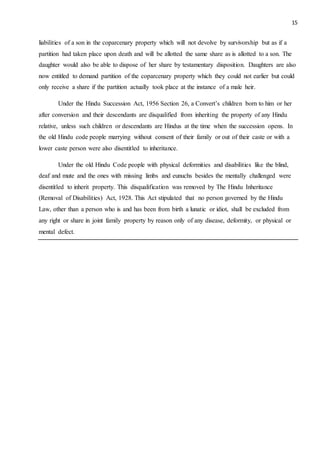 Evolution of Indian Family Law in the contemporary Indian Society and ...