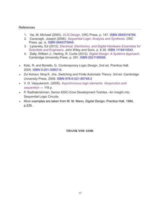 Report on Sequential circuit by Appiah Kubi Bright | PDF