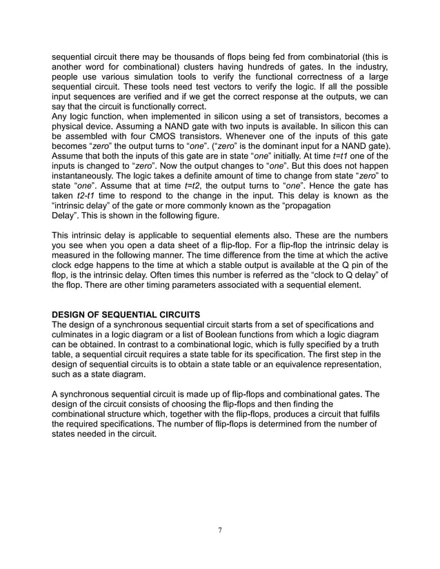 Report on Sequential circuit by Appiah Kubi Bright | PDF