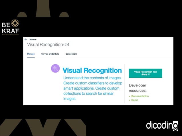 Image Recognition service using IBM Watson made easy | PPT