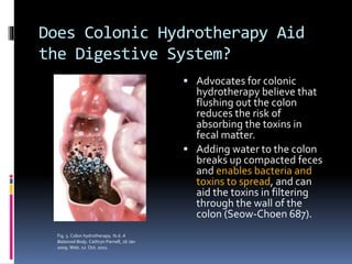 ColonicHydrotherapy | PPTX