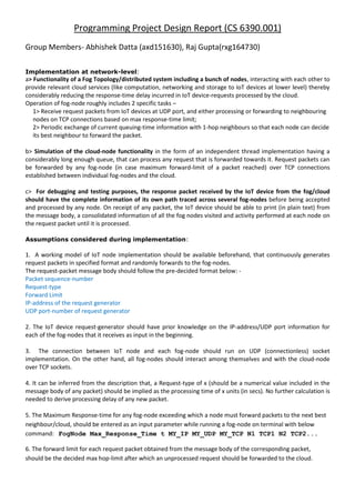 CS 6390 Project design report | PDF