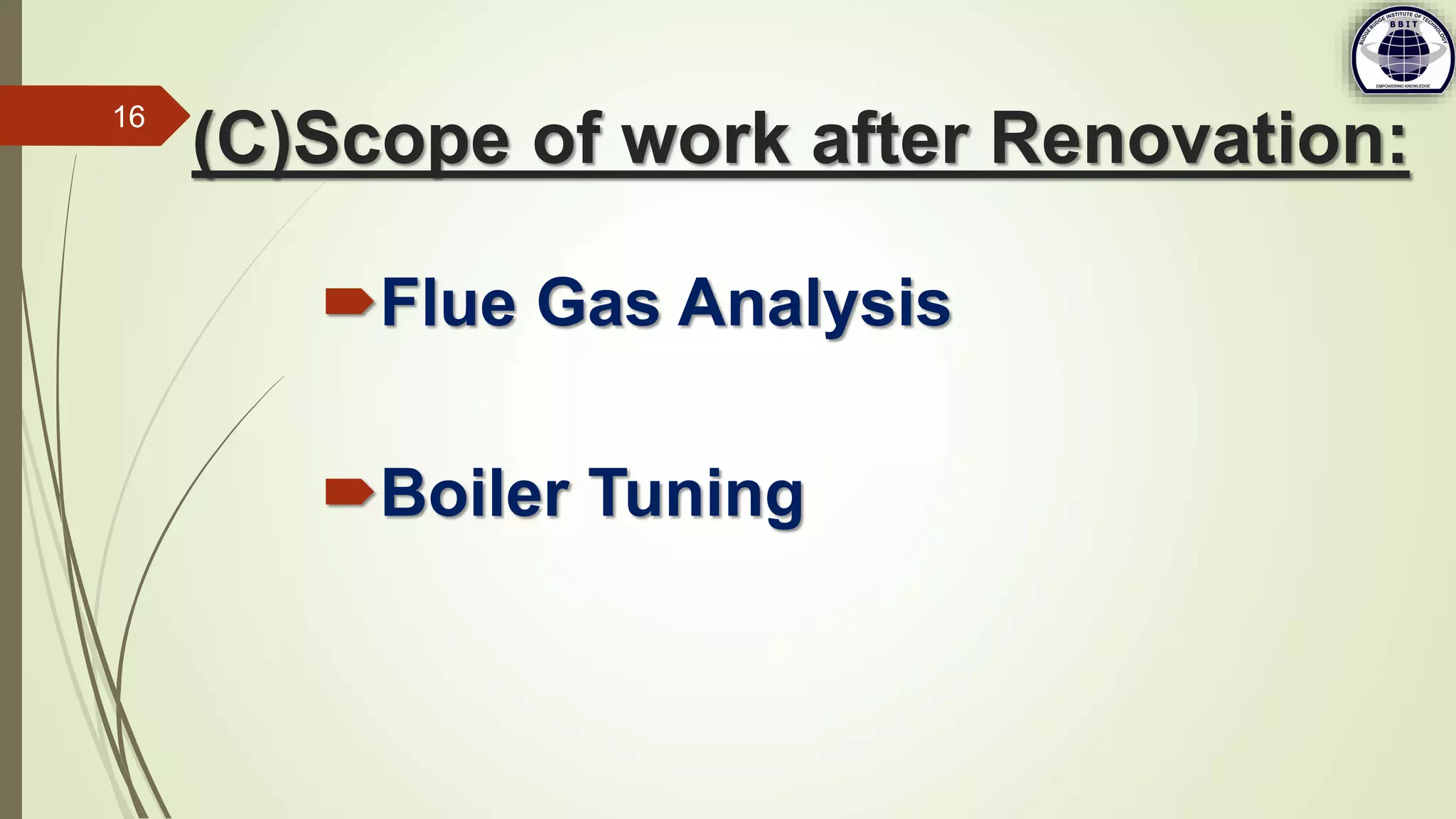 Presentation On Boiler Analysis | PPTX