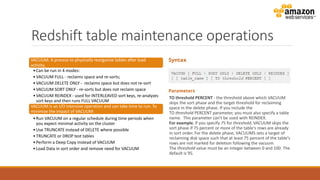 AWS (Amazon Redshift) presentation | PPTX