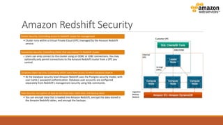 AWS (Amazon Redshift) presentation | PPTX