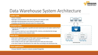AWS (Amazon Redshift) presentation | PPTX