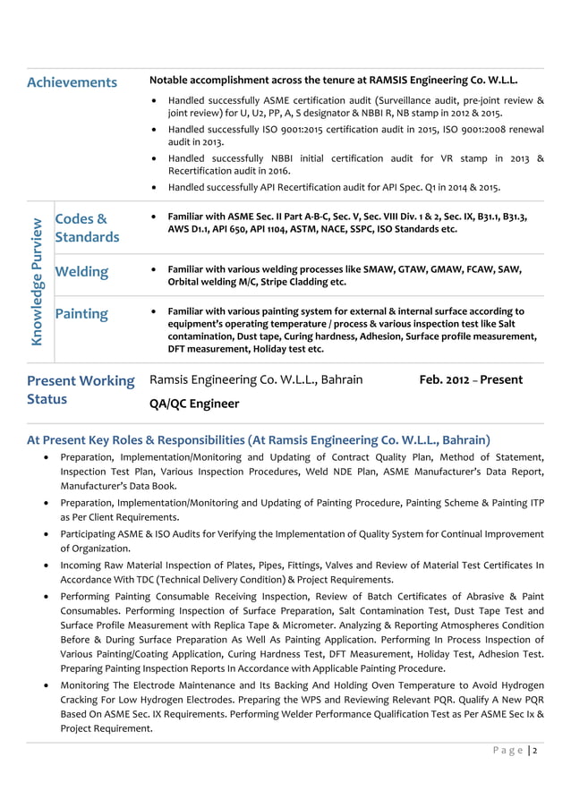 CV - Nehal Deputy - Nov2016 | PDF