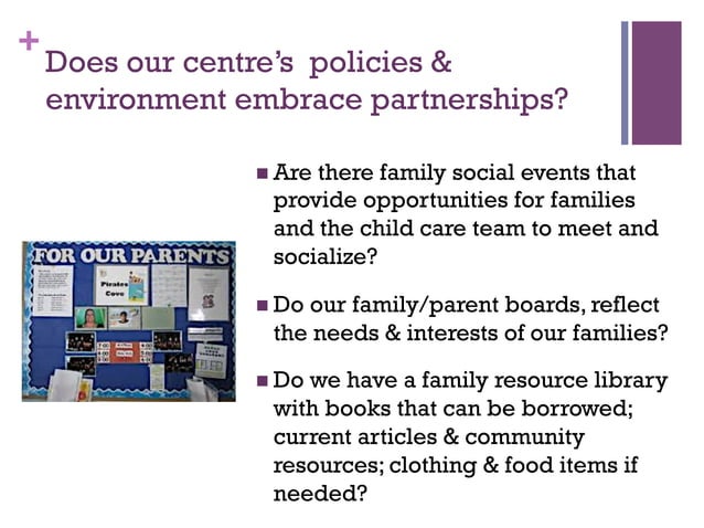 Partnerships with families | PDF