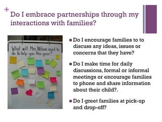 Partnerships with families | PDF