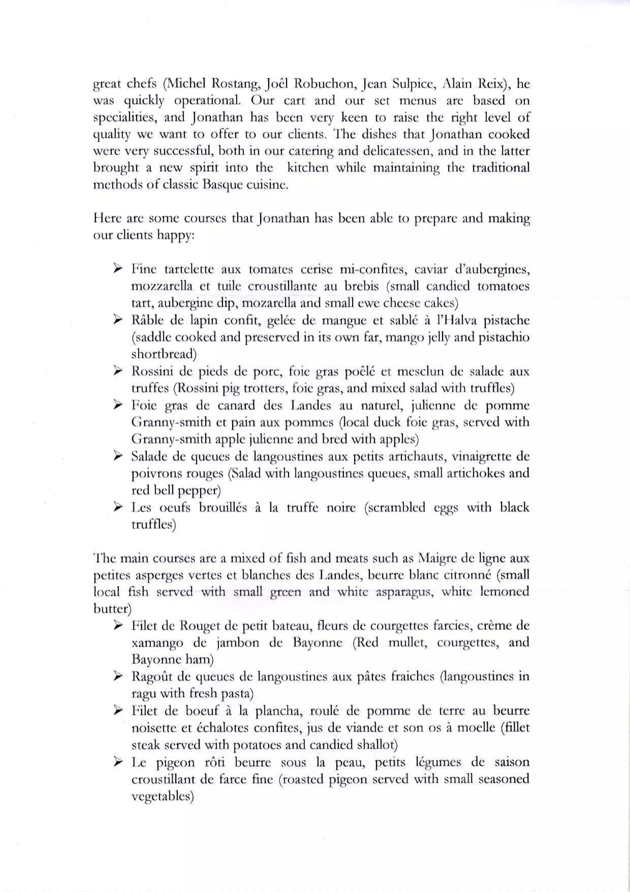 Recommendation letter ITHURRIA | PDF