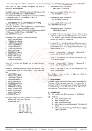 CipherKey Algorithm | PDF