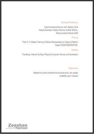 Xeeshan Rasheed's Credentials | PDF