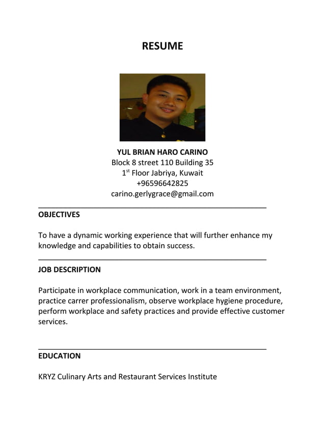 Yul-Brian-Carino-CV-2 | DOC