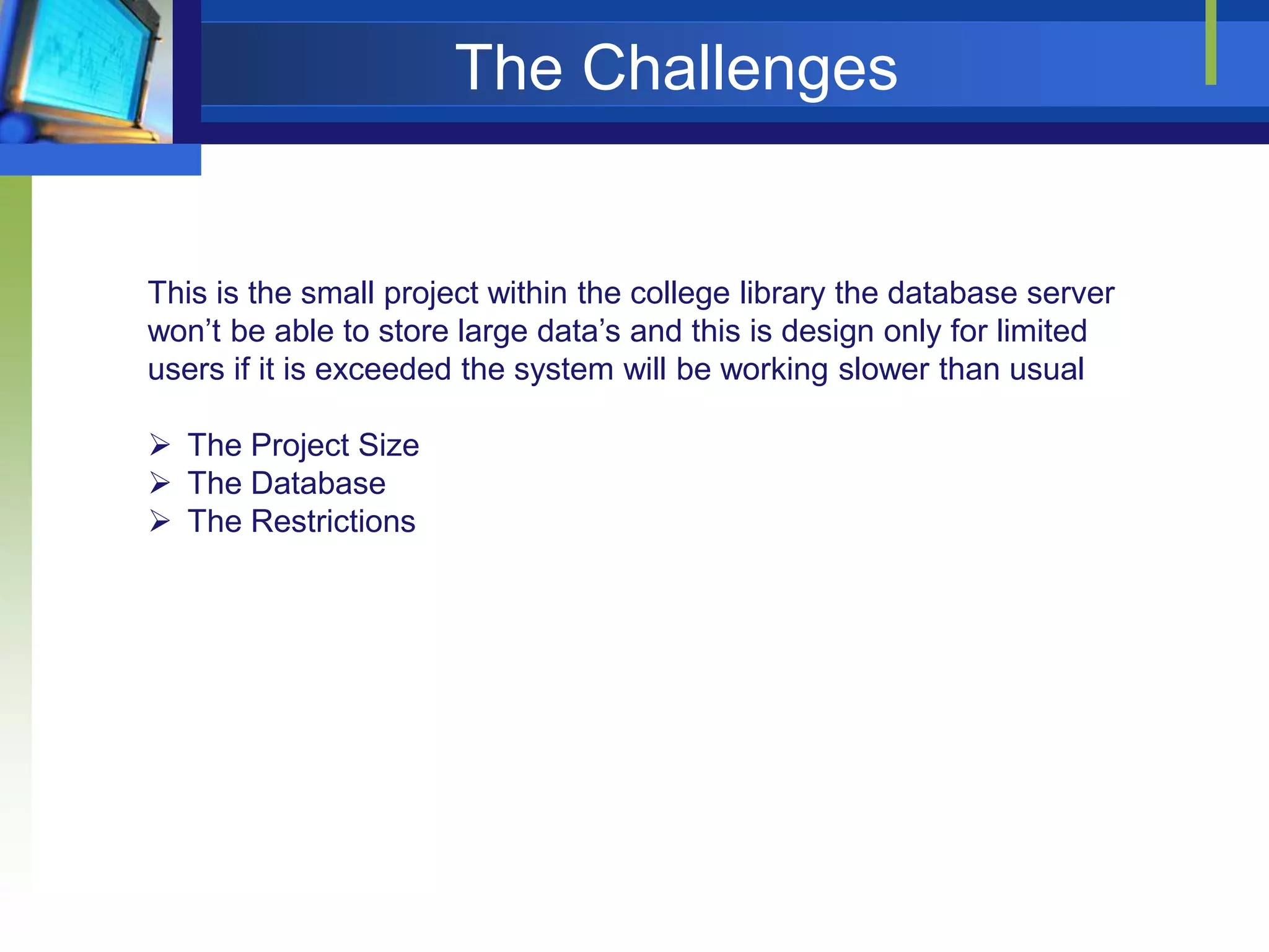 Library Management System | PPSX