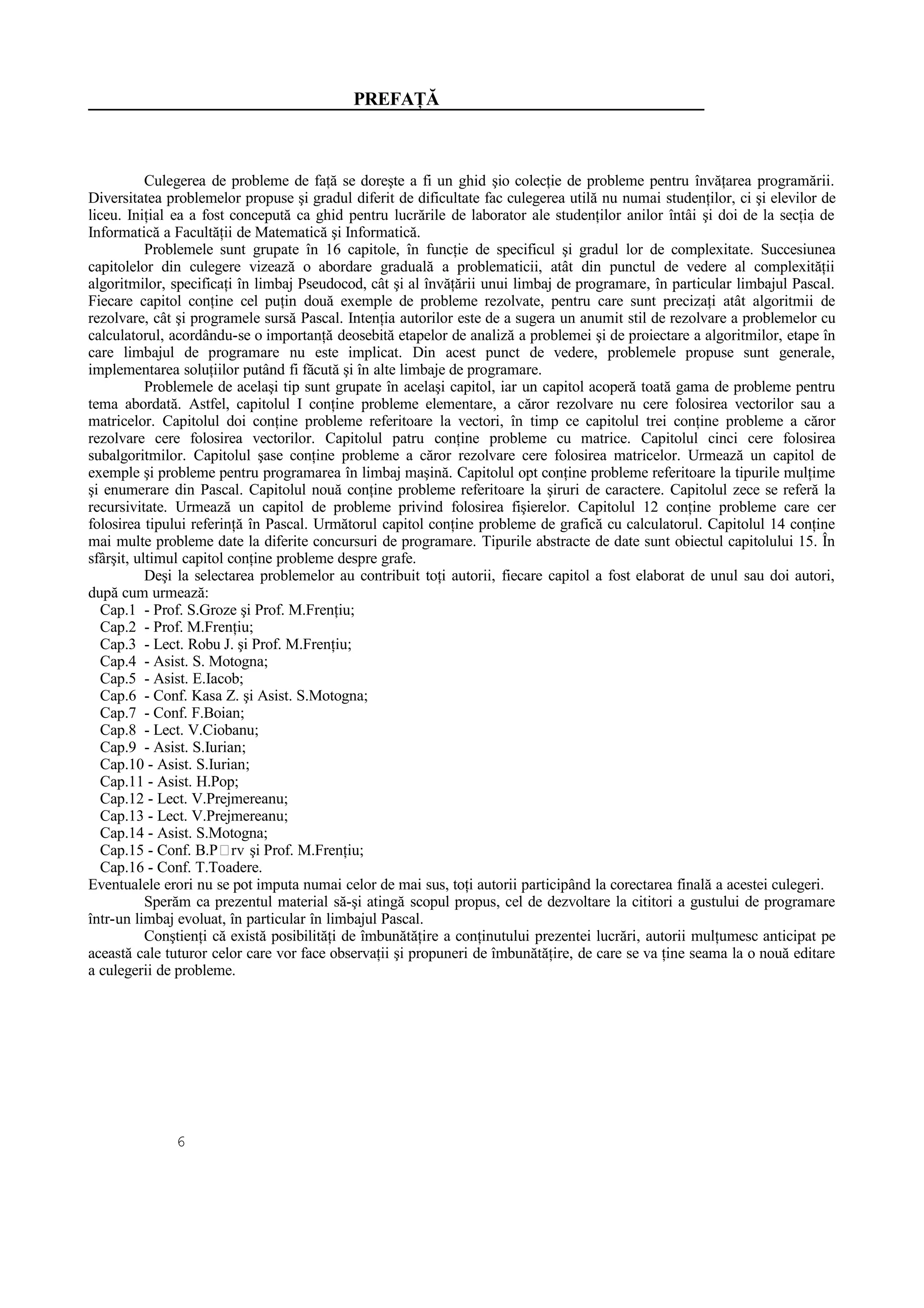 68 De Pagini De Probleme Rezolvate Si Teorie In Pascal | PDF