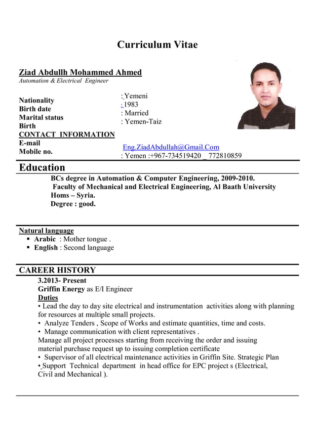 Ziad .CV