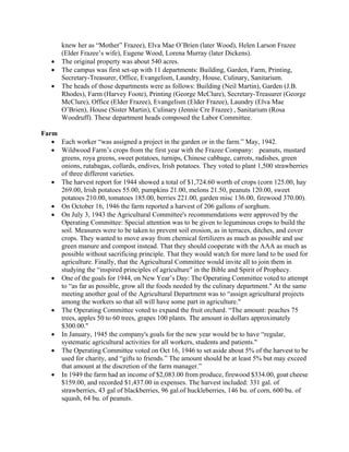 Wildwood Time Line, general | PDF