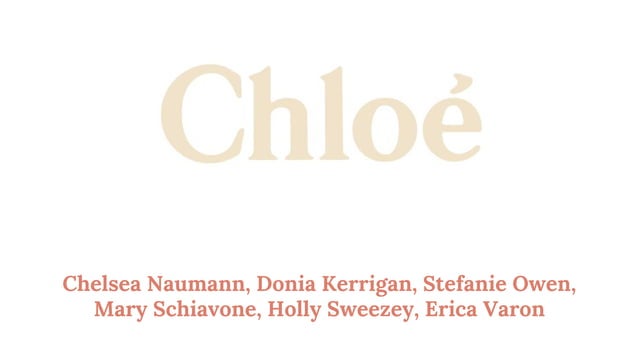 Chloe Presentation | PPT
