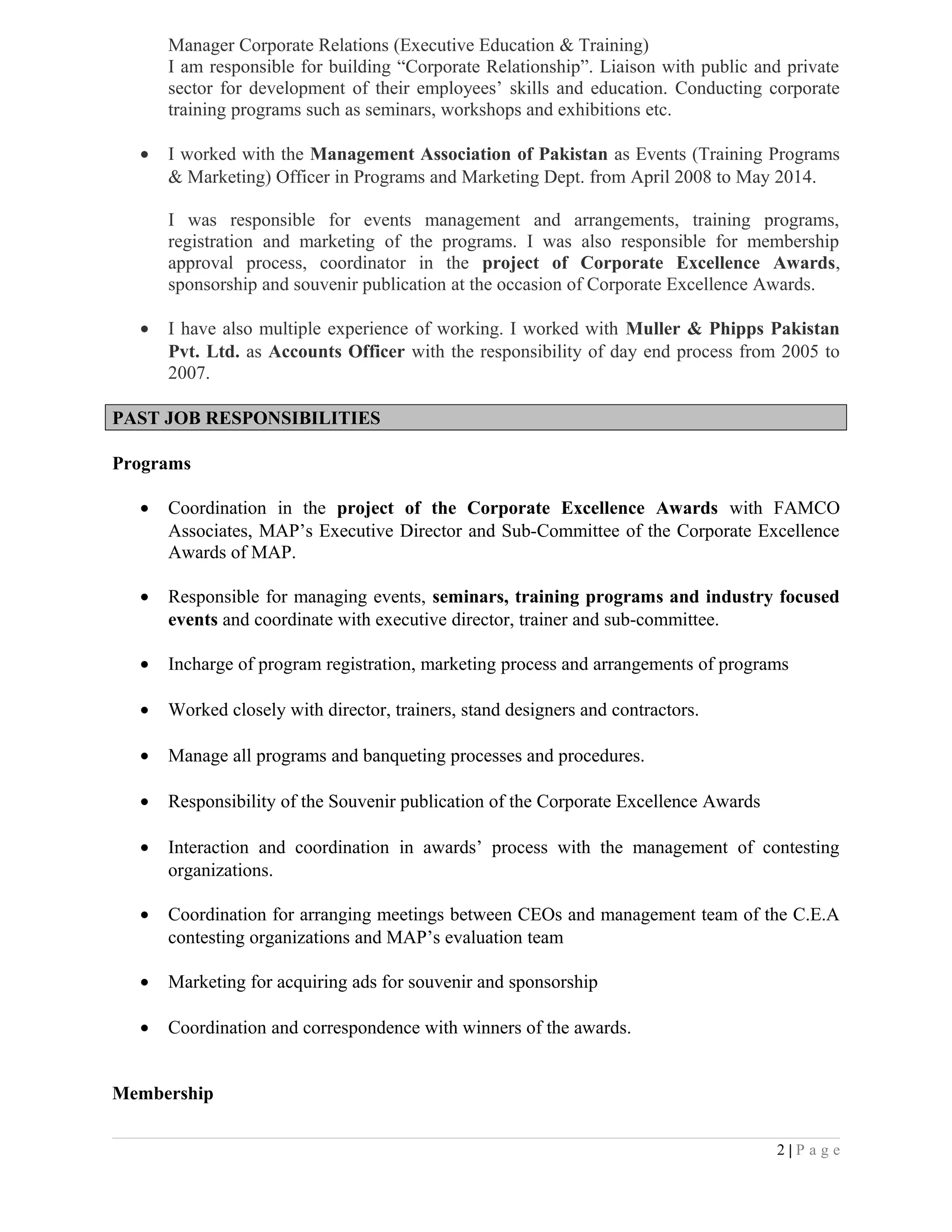 Curriculum Vitae - Kamran Mustafa.. | PDF