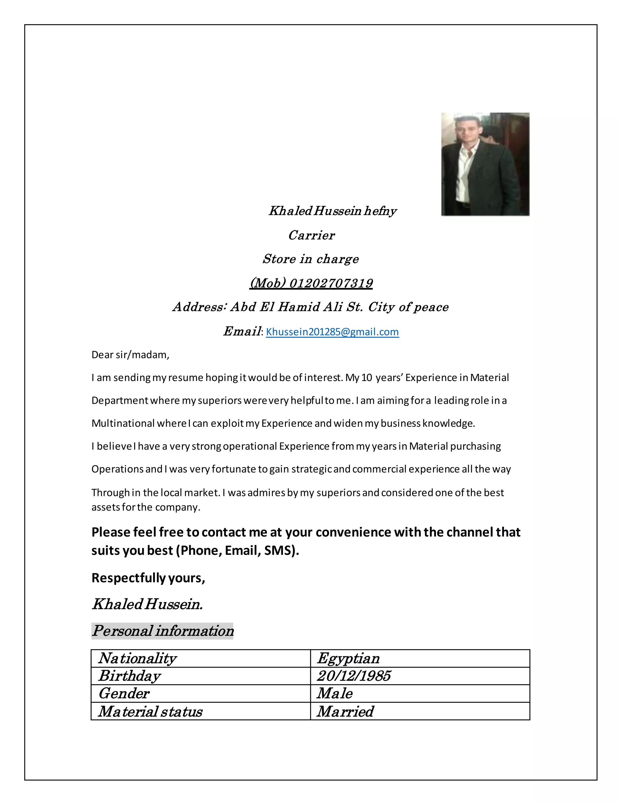 My cv | DOCX | Career Advice | Careers