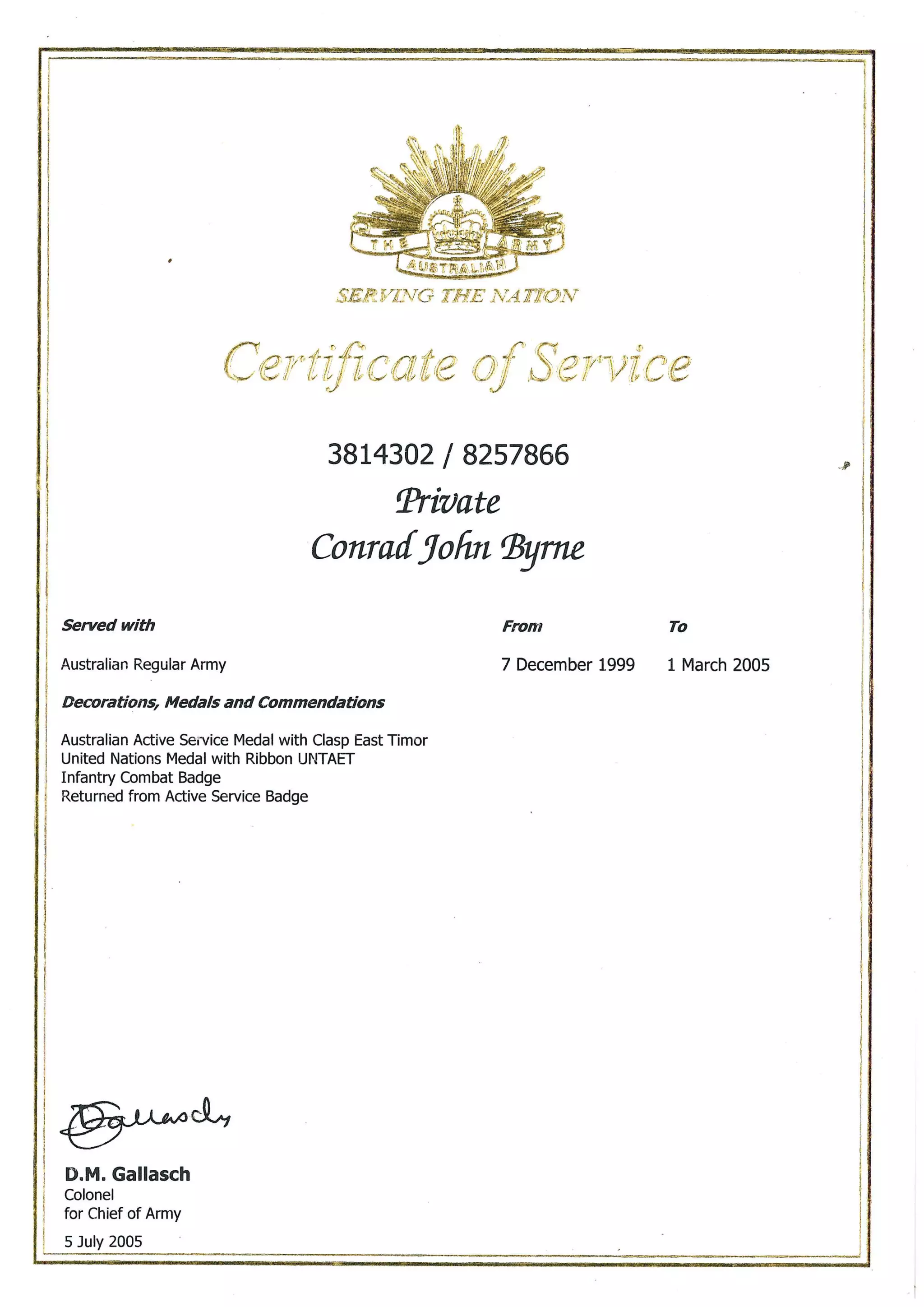 certificate of service | PDF