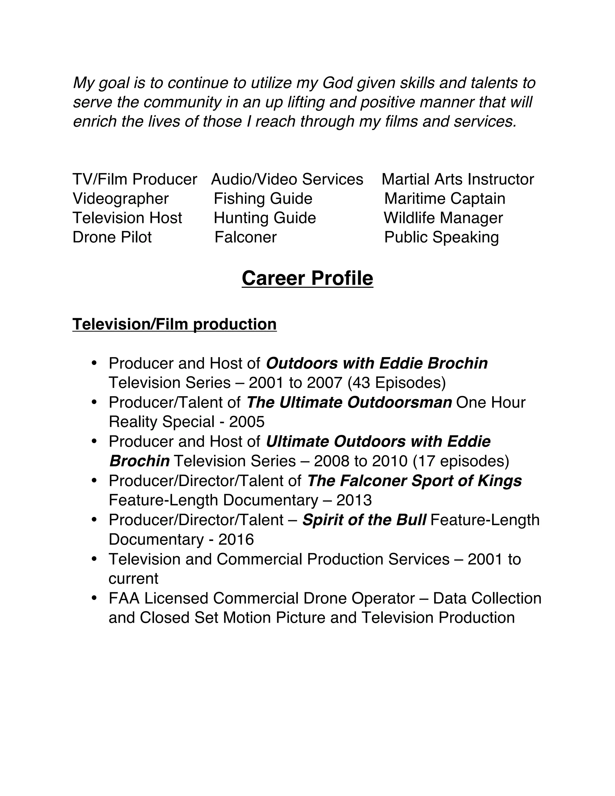 Edwin E. Brochin Resume | PDF