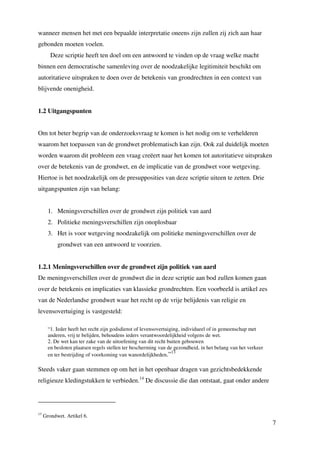 Scriptie Constitutionele Toetsing | PDF