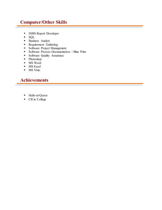Muhammad Nauman Abid (cv) | DOCX